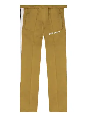 Palm Angels New Slim Track Pants 'bronze/off White - Tan