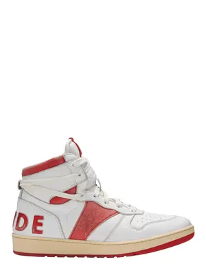 Rhude Rhecess High Sneakers - White