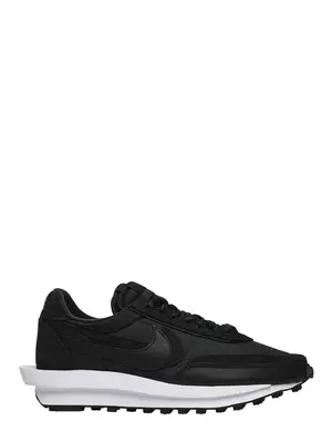 Nike Sacai X Ldwaffle Nylon Sneakers - Black