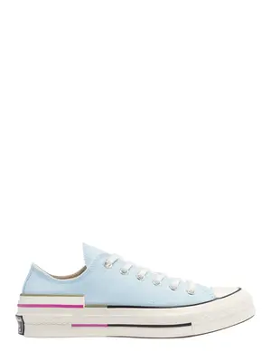 CONVERSE Chuck 70 Low Colorblock Chambray Sneakers - Blue