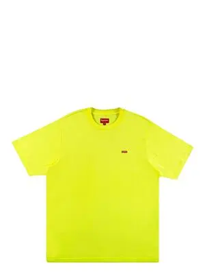 Supreme Small Box Tee 'fluorescent Yellow' Yellow