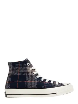 CONVERSE Chuck Taylor All Star 70 Hi Plaid Pack - Blue