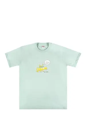 Supreme X Daniel Johnston Frog Tee 'light Teal' Teal