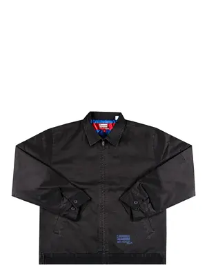 Supreme X Junya Watanabe X Comme Des Garçons Printed Work Jacket - Black