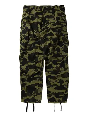 BAPE Camo Cargo Pants - Green