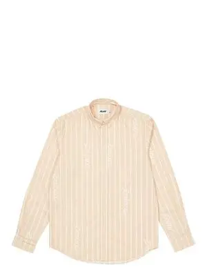 PALACE Hand Stripe Shirt - Tan