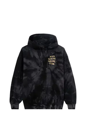 ANTI SOCIAL SOCIAL CLUB Effections Hoodie Tie Dye - Black