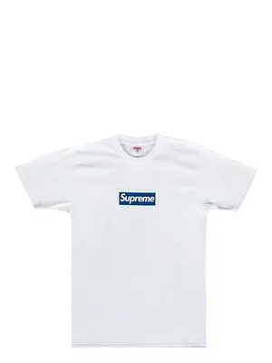 Supreme New York Yankees Box Logo T-shirt - White