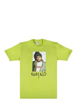 Supreme Nas T-shirt 'lime - Green