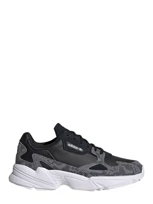 Adidas Falcon Snakeskin Sneakers - Black