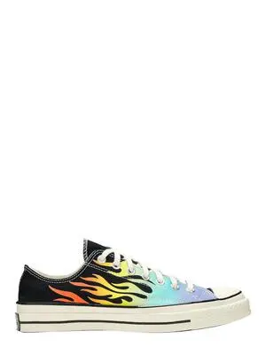 CONVERSE Chuck 70 Low Archive Print Flames - Black