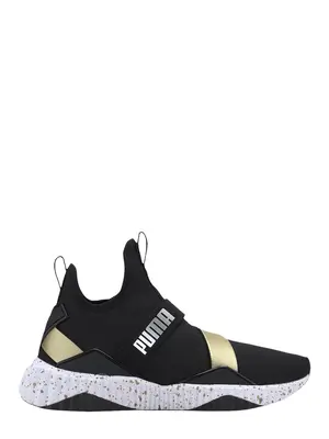 PUMA Defy Mid Metal Sneakers - Black