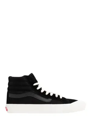 VANS Og Style 138 Lx Checkerboard High-top Sneakers - Black