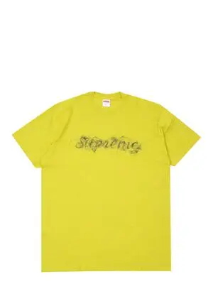 Supreme Smoke Tee 'sulfur - Yellow