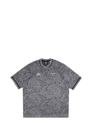 Supreme X Umbro Jacquard Animal Print Soccer Jersey - Blue