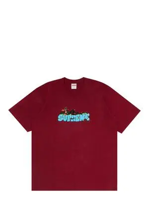 Supreme Catwoman Tee 'cardinal' Red