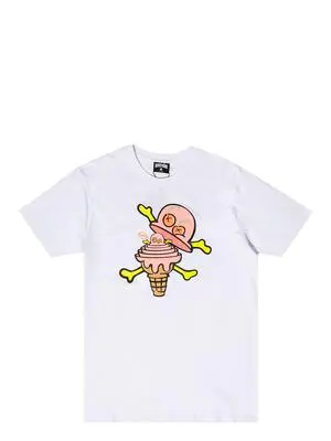 ICECREAM Nesting Short-sleeve Tee - White