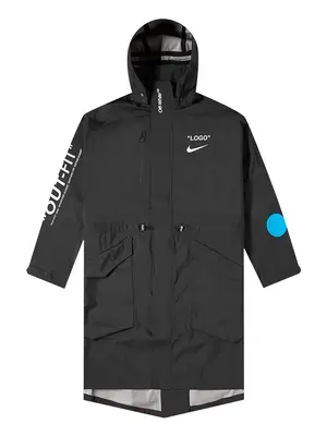 Nike Nikelab X Off-white Mercurial Nrg X Jacket - Black