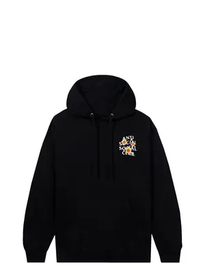 ANTI SOCIAL SOCIAL CLUB See The Feeling Hoodie - Black