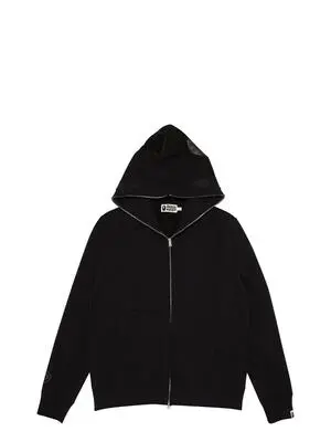 A BATHING APE Shark Full Zip Hoodie - Black