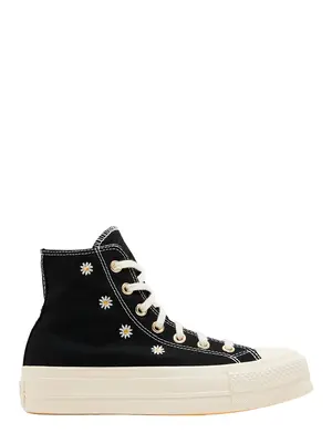 CONVERSE Chuck Taylor All Star Lift Platform High 'Festival Florals' Sneakers Black