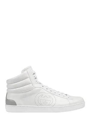 Gucci Ace High-top Sneakers - White