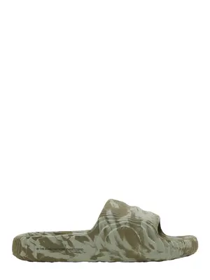 Adidas Adilette 22 'Olive Strata Camo' Green