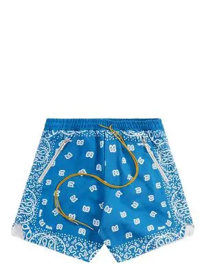Rhude Bandana Shorts 'marine - Blue