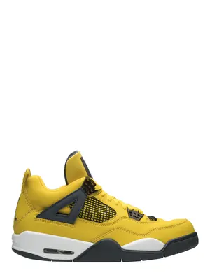 JORDAN 4 Retro Ls 'lightning' 2006 - Yellow