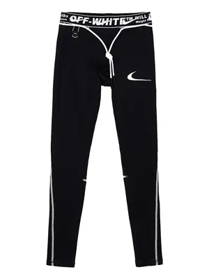 Nike X Off-white Nrg Ru Pro Tights - Black