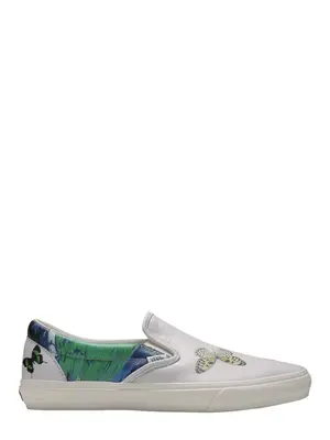 VANS Damien Hirst X Classic Slip-On VLT LX 'Butterfly' Cream