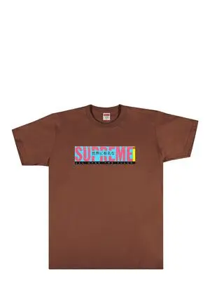 Supreme All Over Tee - Brown