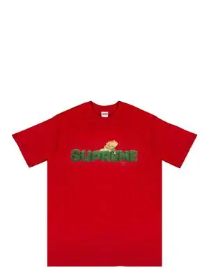Supreme Lizard Tee 'red' Red
