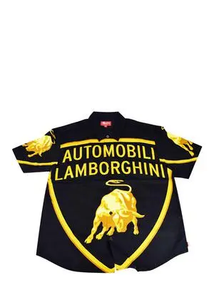 Supreme X Automobili Lamborghini Short-sleeve Shirt - Black