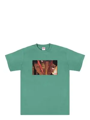Supreme Split Tee 'dusty Teal' Teal