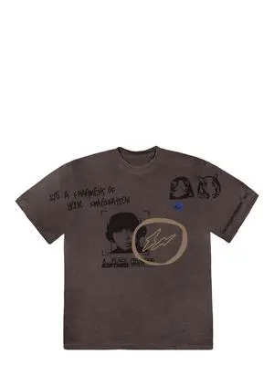 TRAVIS SCOTT For Fragment Hiroshi Tee - Grey