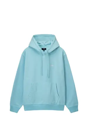 StÜssy Overdyed Stock Logo Hoodie - Blue