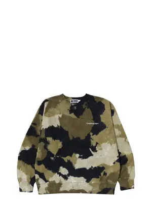 A BATHING APE Chusen Loose Fit Crewneck - Green