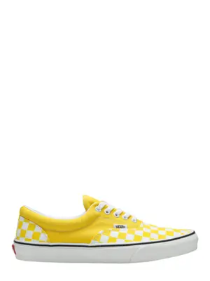 VANS Era Checkerboard Sneakers - Yellow