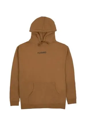 PLEASURES Flying Hoodie - Brown