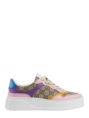 Gucci Gg Low Top Sneakers - Brown