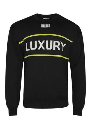 VTMNTS Luxury Knitted Sweater - Black