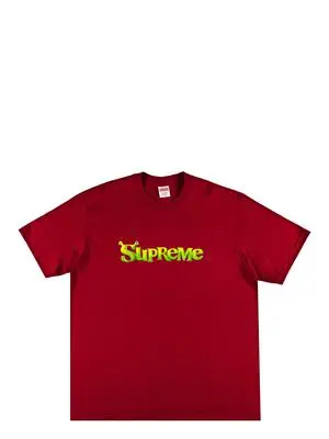 Supreme Shrek Tee 'cardinal' Red
