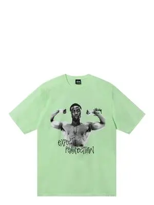 StÜssy X Martine Rose Stand Firm Pigment Dyed Tee 'patina - Green