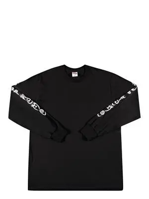 Supreme Clayton Patterson Long-sleeve Tee 'black' Black