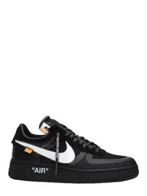 Nike Off-white X Air Force 1 Low Sneakers - Black