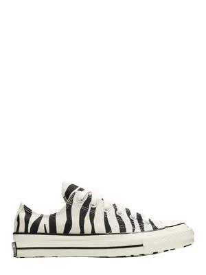 CONVERSE Chuck 70 Low Archival Zebra Print - Black