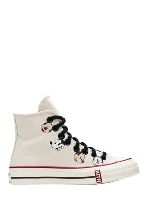 CONVERSE X Kith X Disney Chuck 70 'mickey Mouse Portrait' Sneakers - White