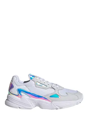 Adidas Wmns Falcon Iridescent Sneakers - White