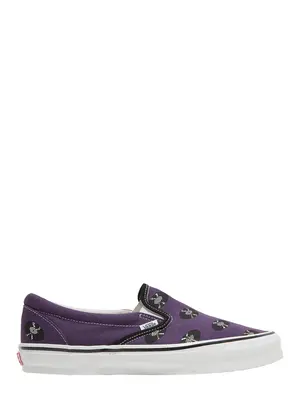 VANS Wacko Maria X OG Classic Slip-On Records Purple
